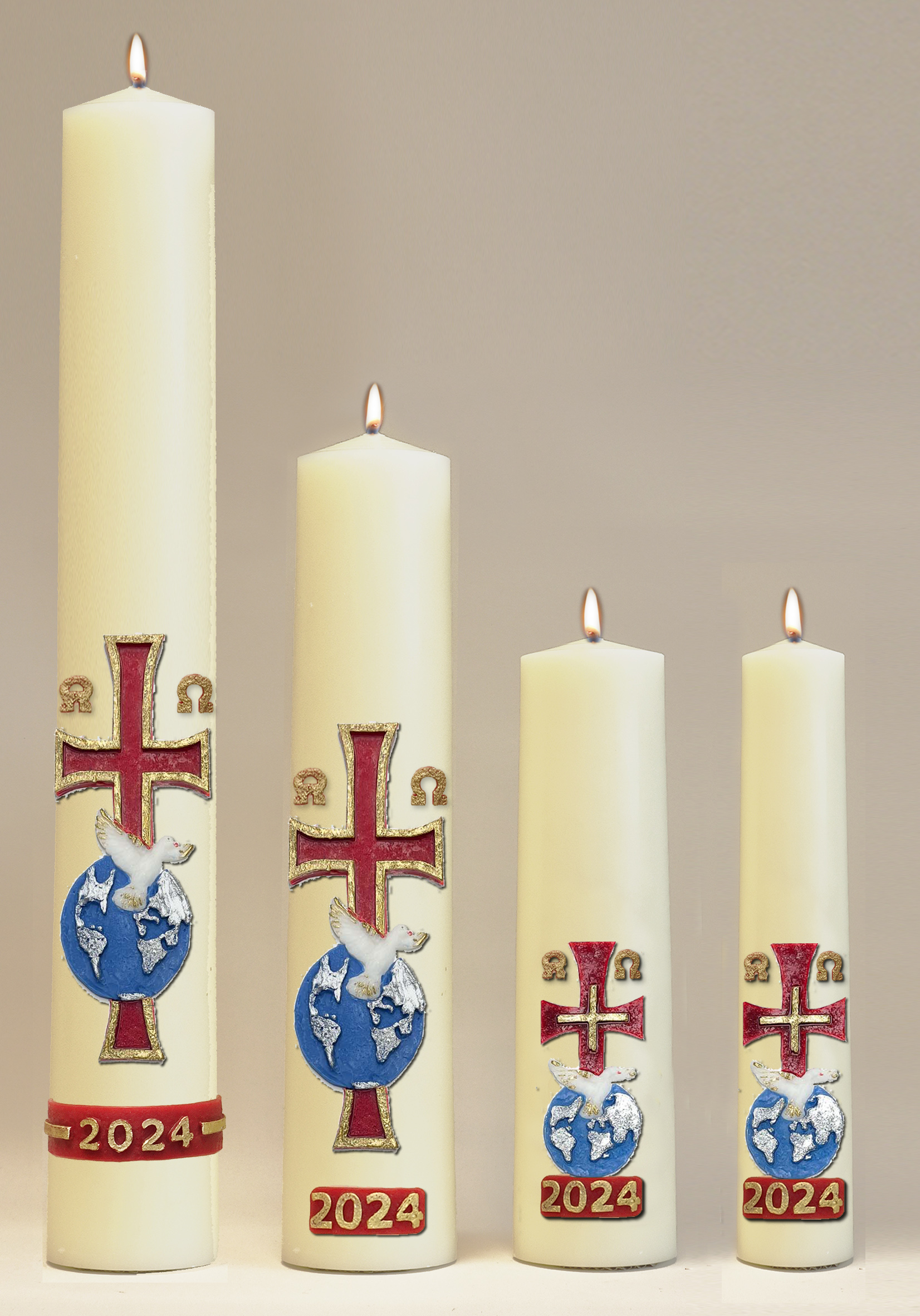 Paschal Candle Decorations - Wax Art Studio